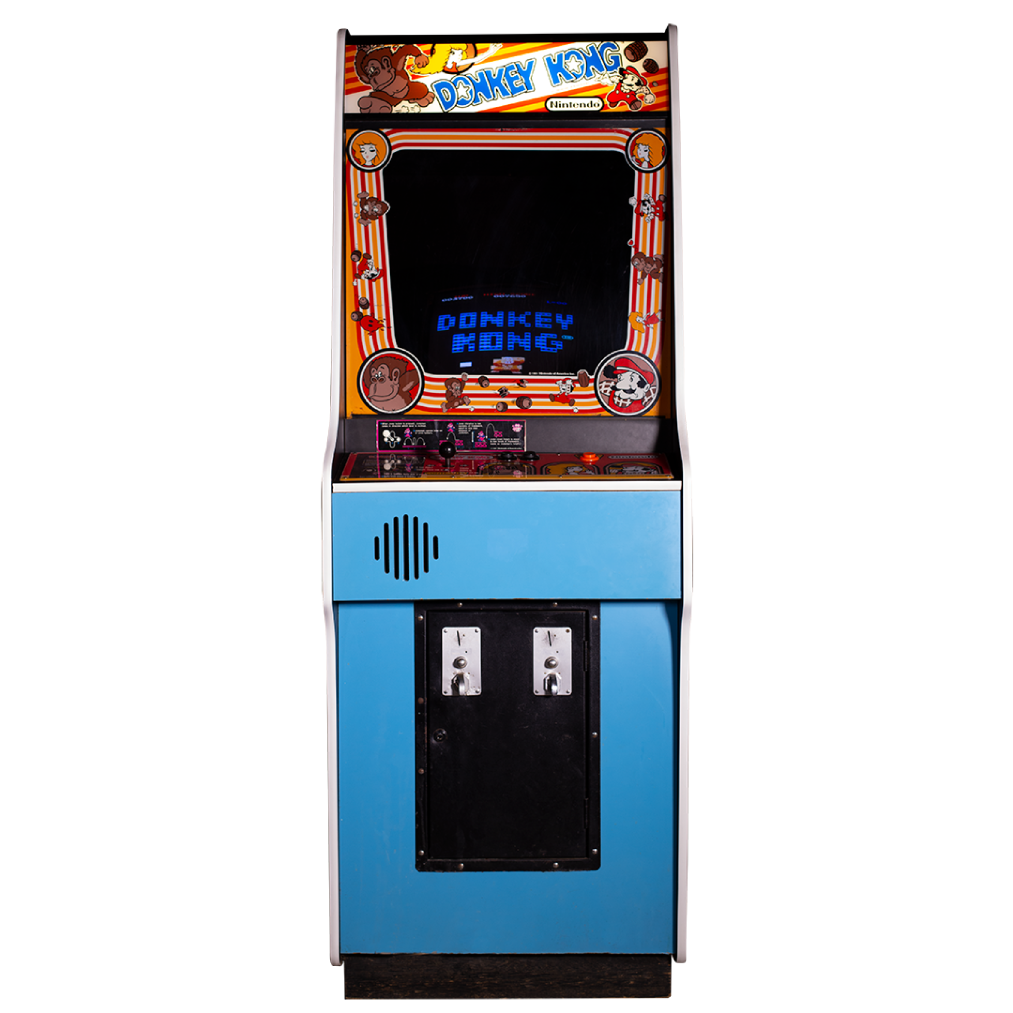 Original 1981 Donkey Kong Arcade Machine by Nintendo – The Games Room ...