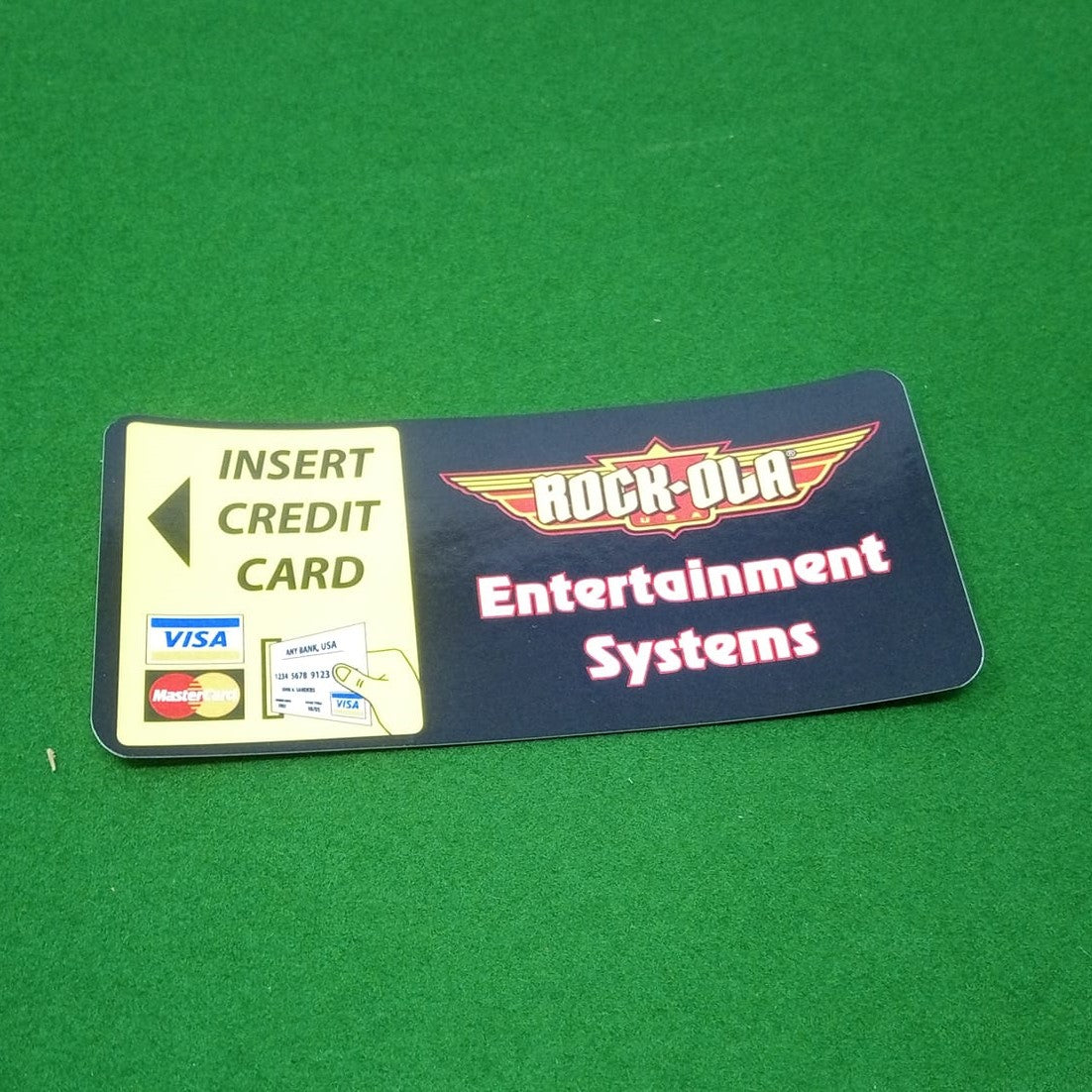 Decal - Credit Card – The Games Room Company