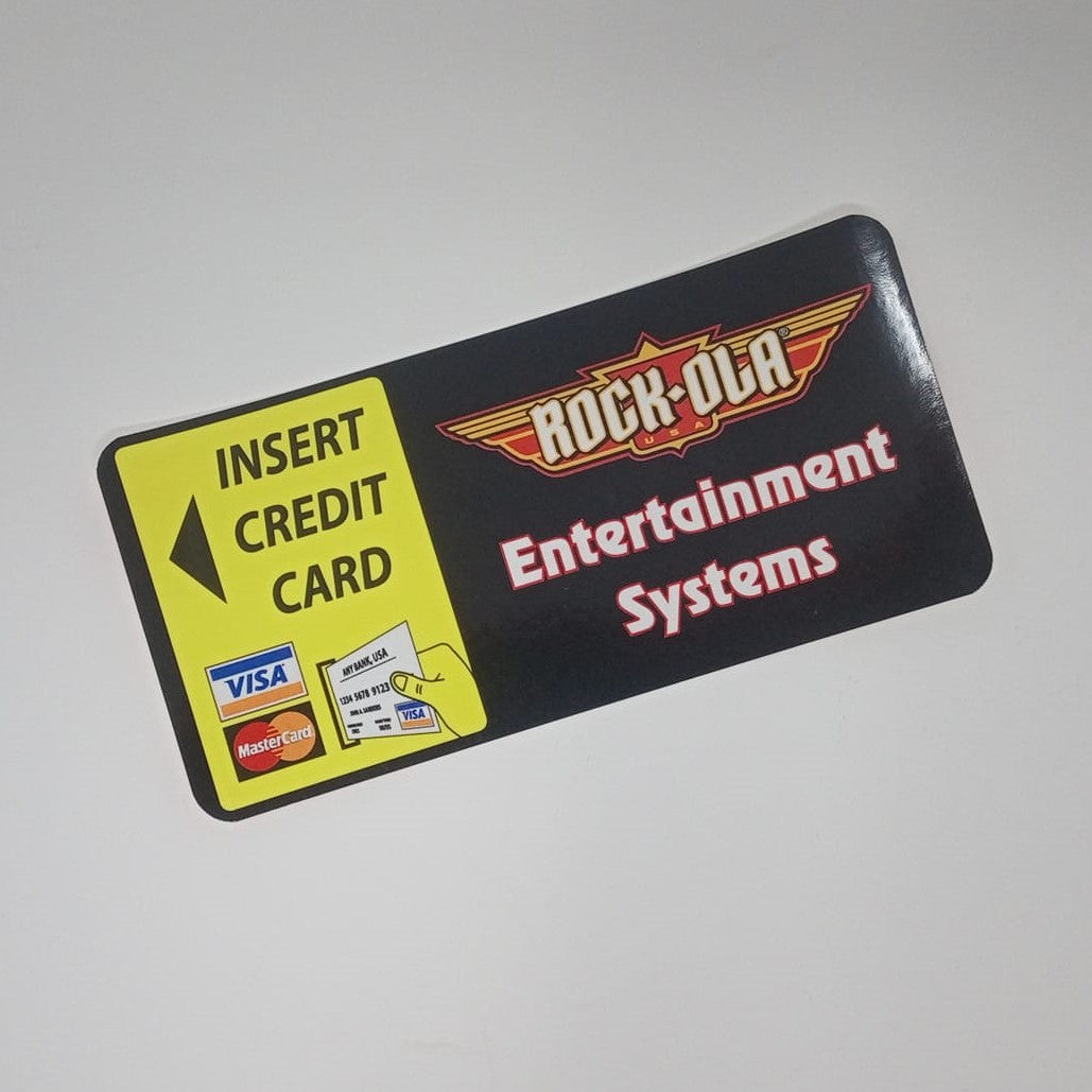 Decal - Credit Card – The Games Room Company
