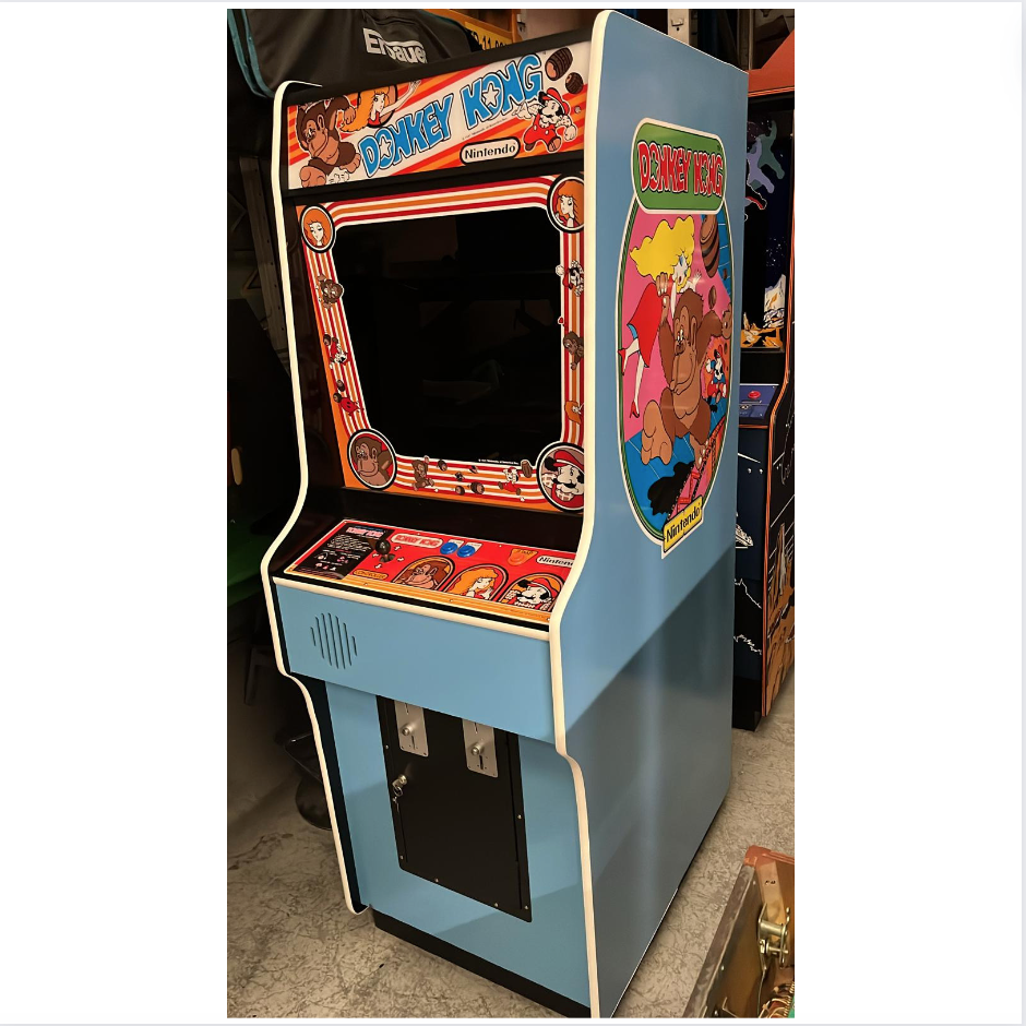 Original 1981 Donkey Kong Arcade Machine by Nintendo – The Games Room ...