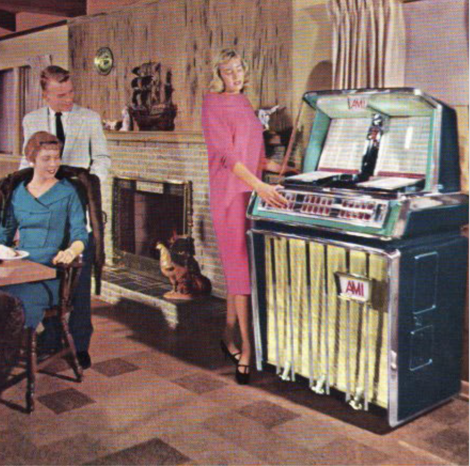 1959 AMI J-200 Vinyl Jukebox | The Games Room Company
