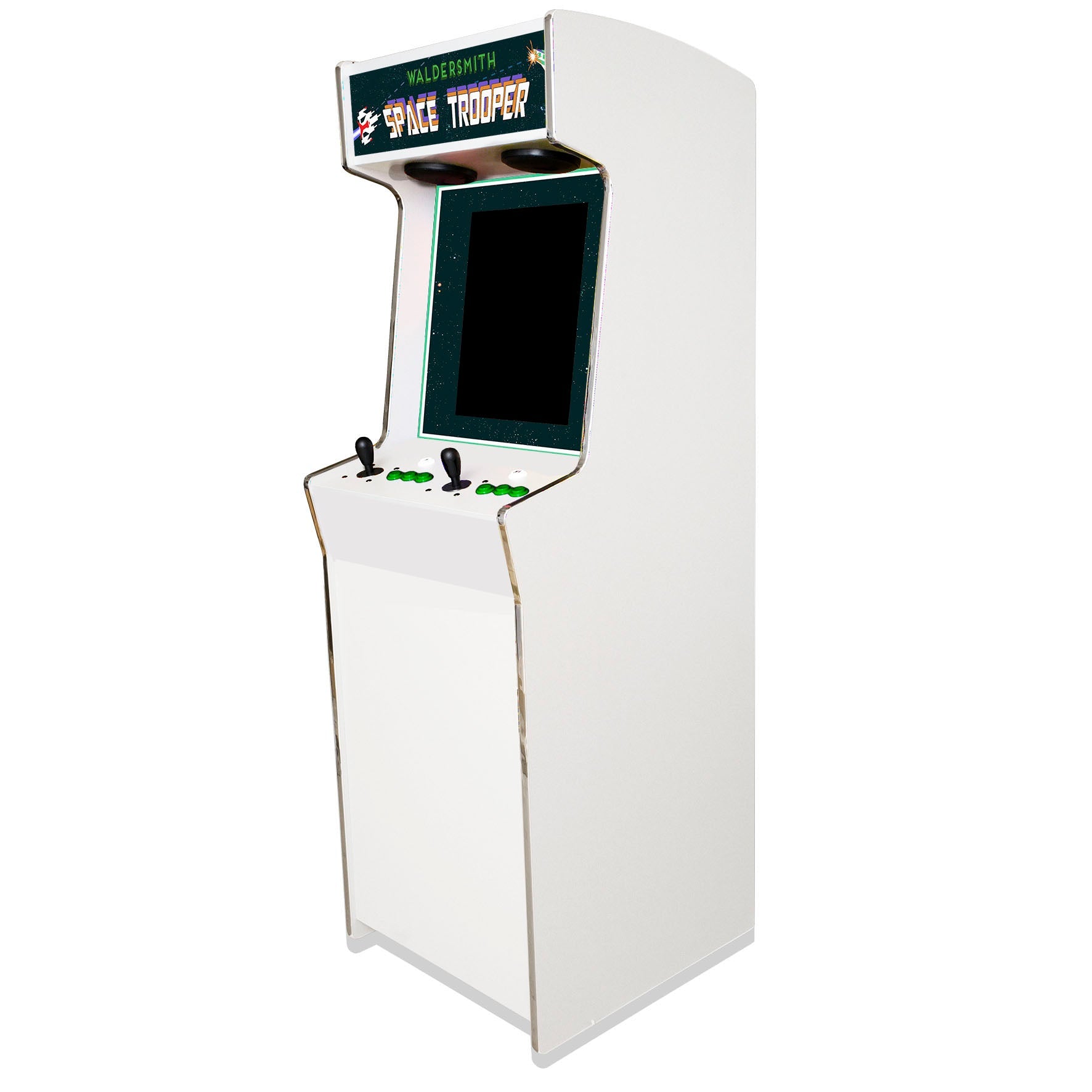 Space Trooper X Arcade Machine by Waldersmith | The Games Room Company
