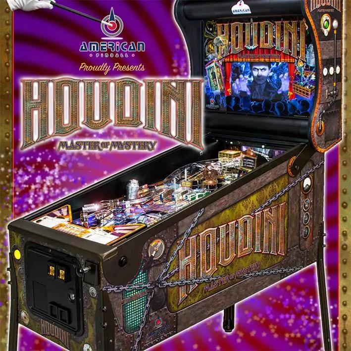 Houdini 'Master of Mystery' pinball table | The Games Room Company
