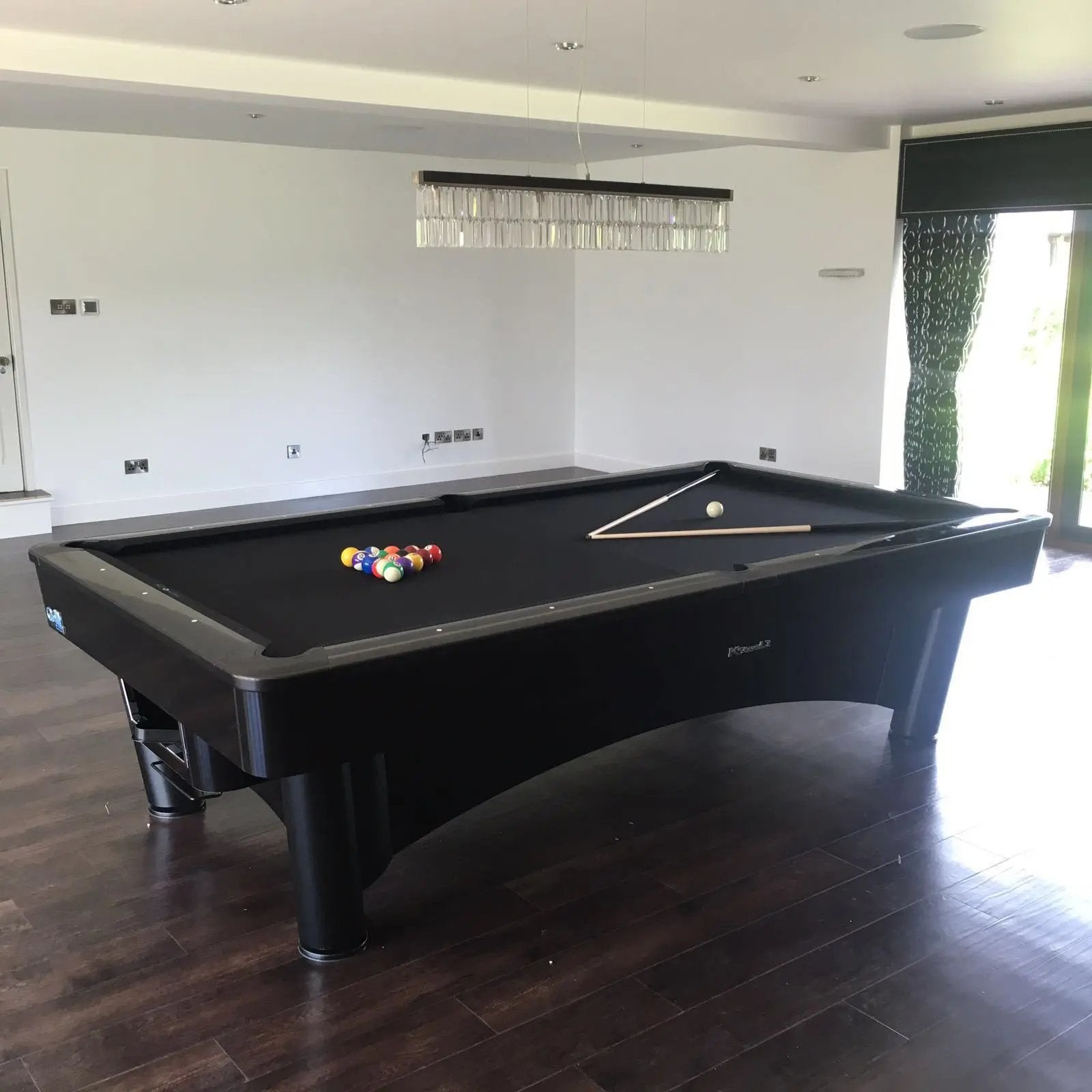 Sam Leisure K Steel 2 American Pool Table 8ft, 9ft – The Games Room Company