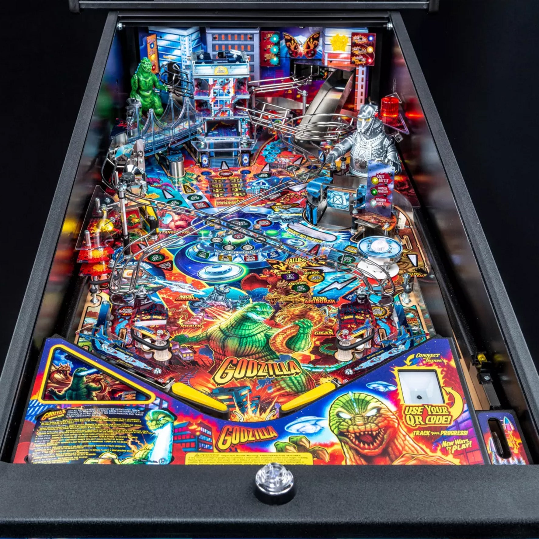 Godzilla Premium Edition Pinball Machine | The Games Room Company