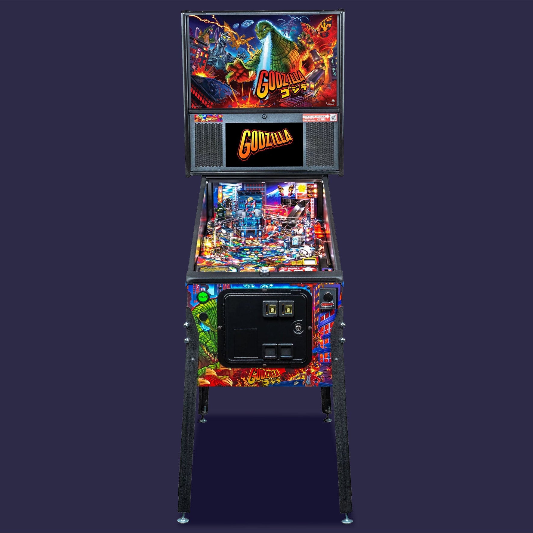 Godzilla Pro Edition Pinball Machine | The Games Room Company