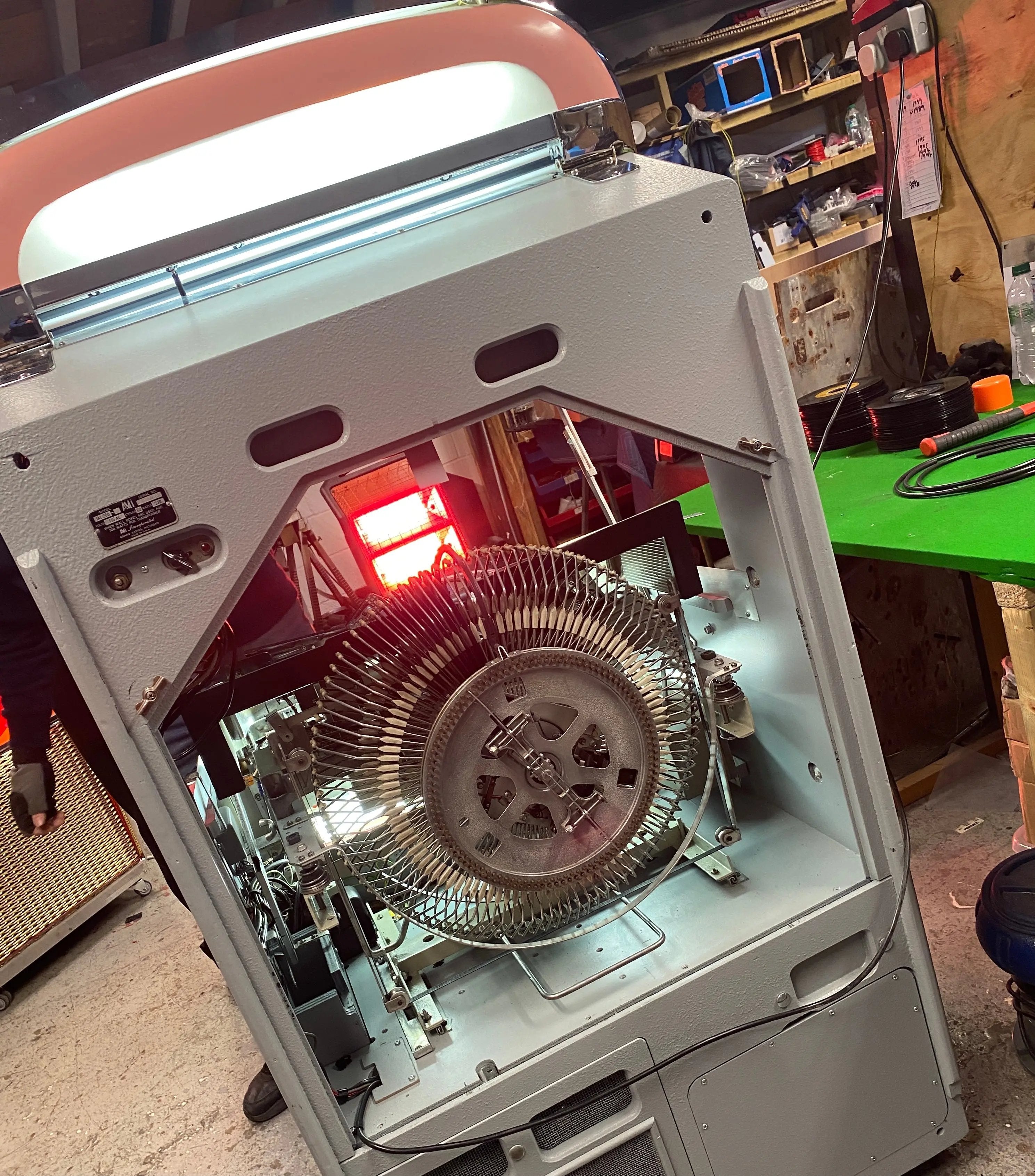 1962 AMI II Continental 200 Vinyl Jukebox | The Games Room Company