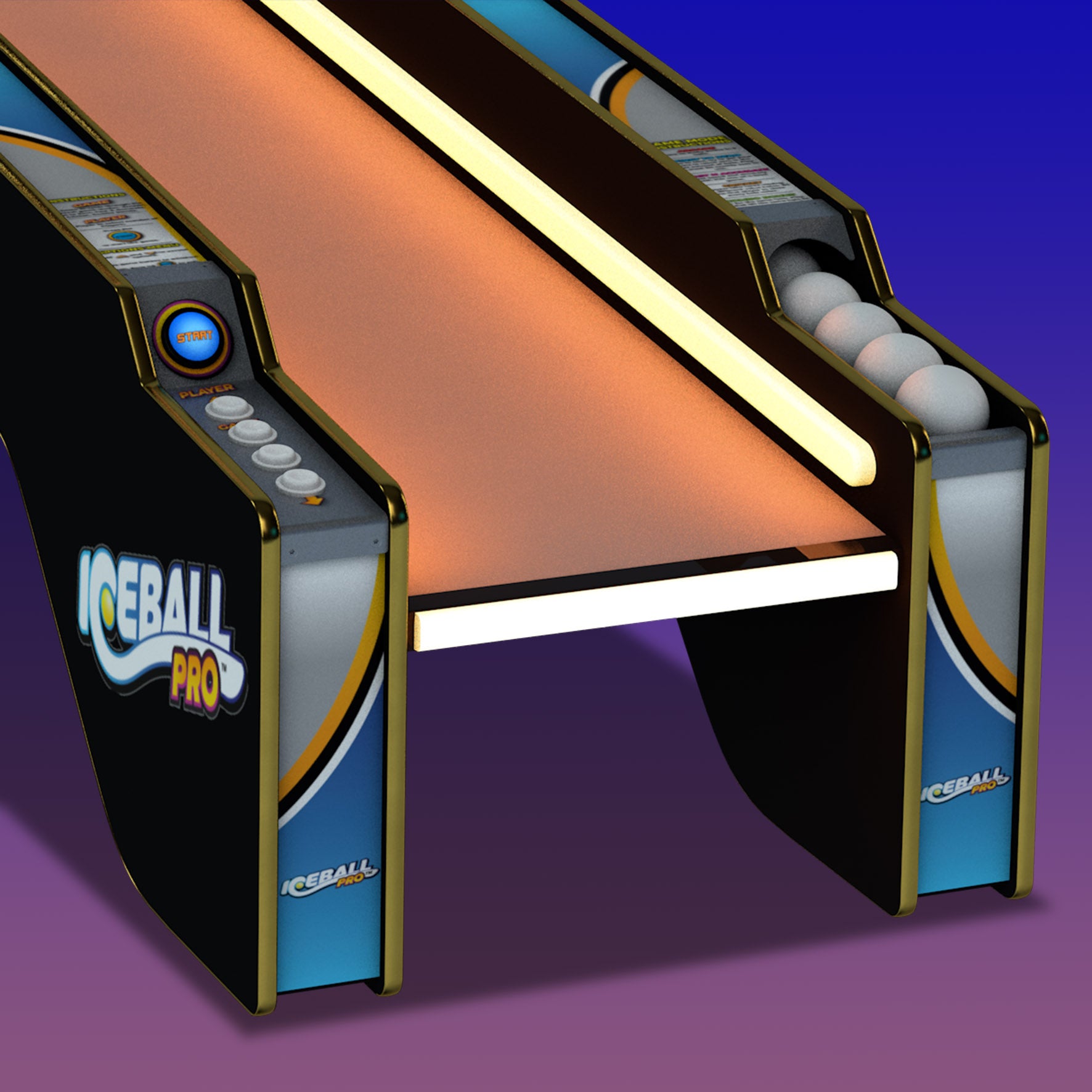 Ice Ball Alley game by ICE | The Games Room Company