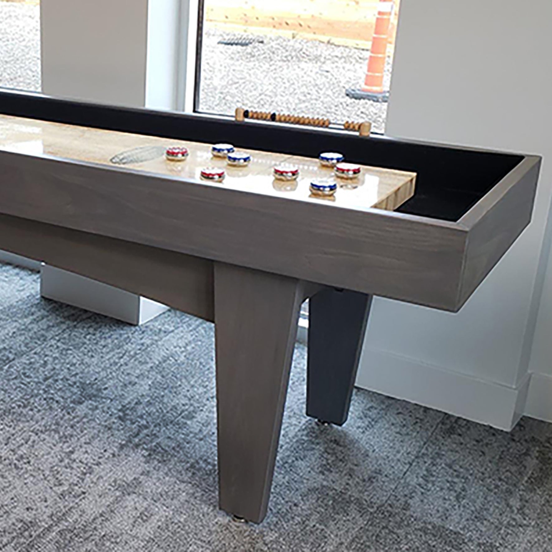 Pavilion hand-crafted Shuffleboard Table | The Games Room Company