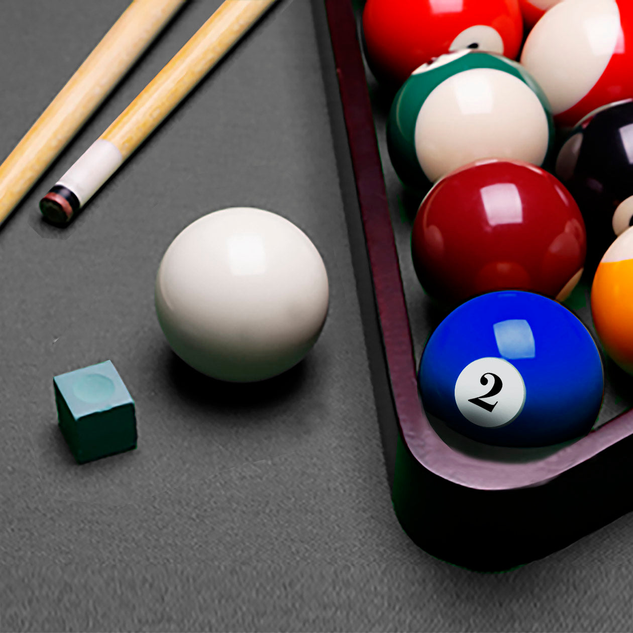 Eliminator II Stealth American Pool Table in black | The Games Room Company