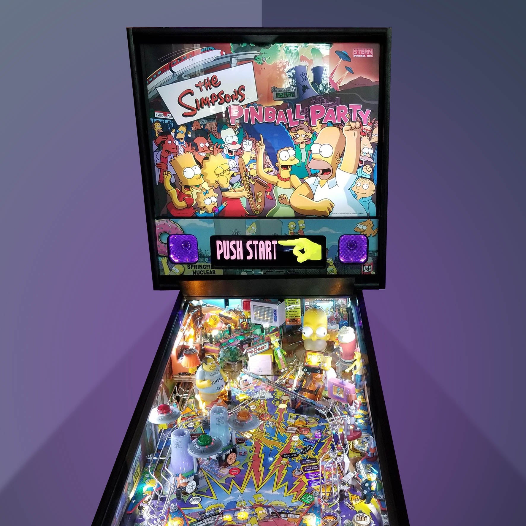 The Simpsons Pinball Party Pinball Machine | The Games Room Company