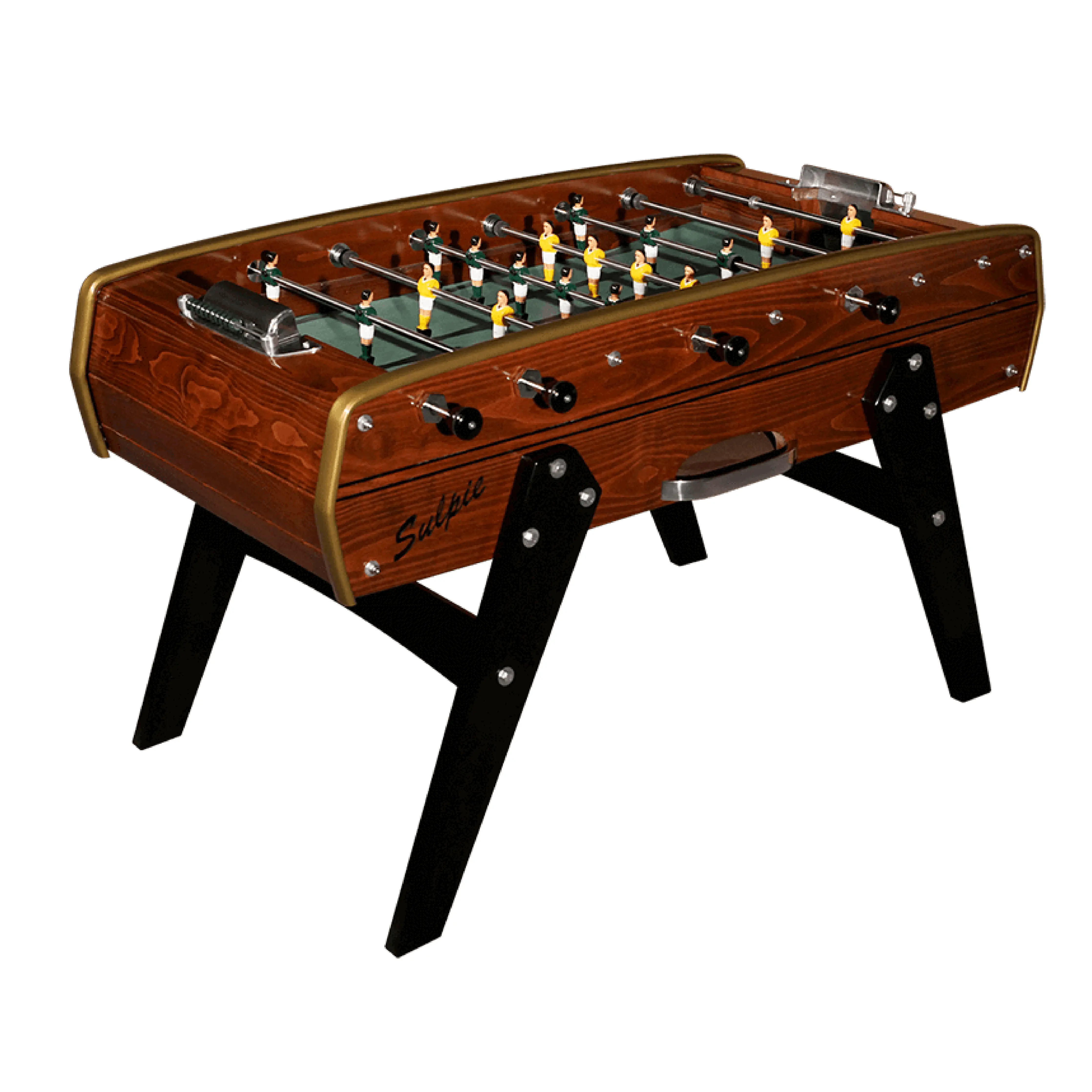 Sulpie Evolution Foosball Table | Walnut Finish | Free Shipping – The ...