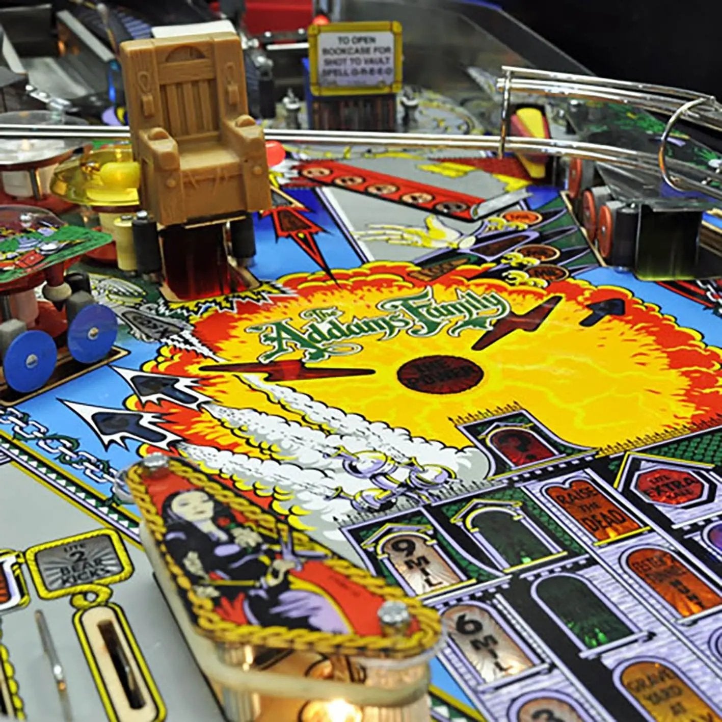 Addams Family Gold Pinball Machine | The Games Room Company