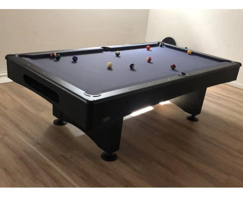Eliminator II Stealth American Pool Table in black | The Games Room Company