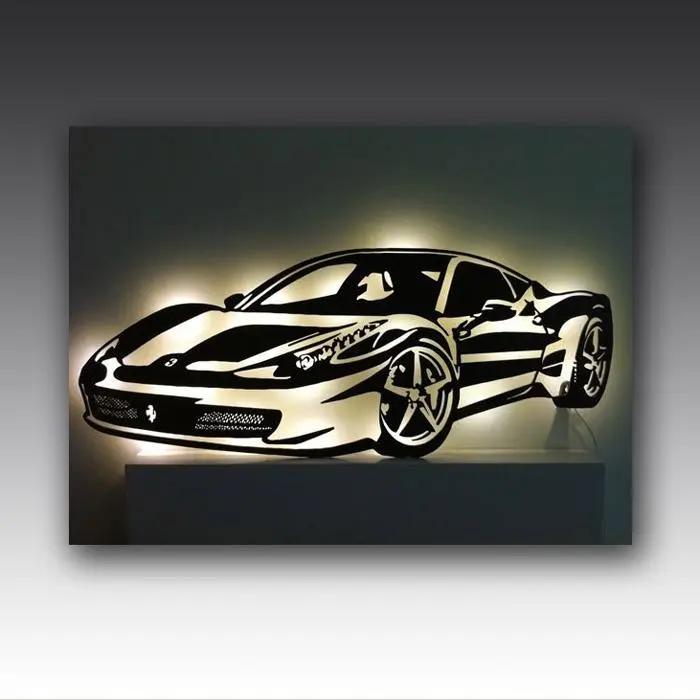 Laser-cut Ferrari with Free Shipping – The Games Room Company