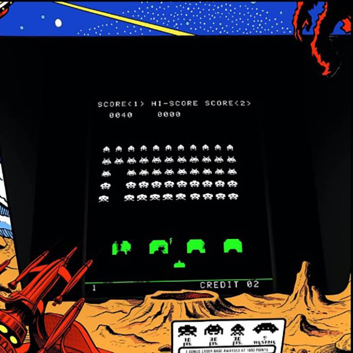 Space Invaders Arcade Machine by Midway | The Games Room Company
