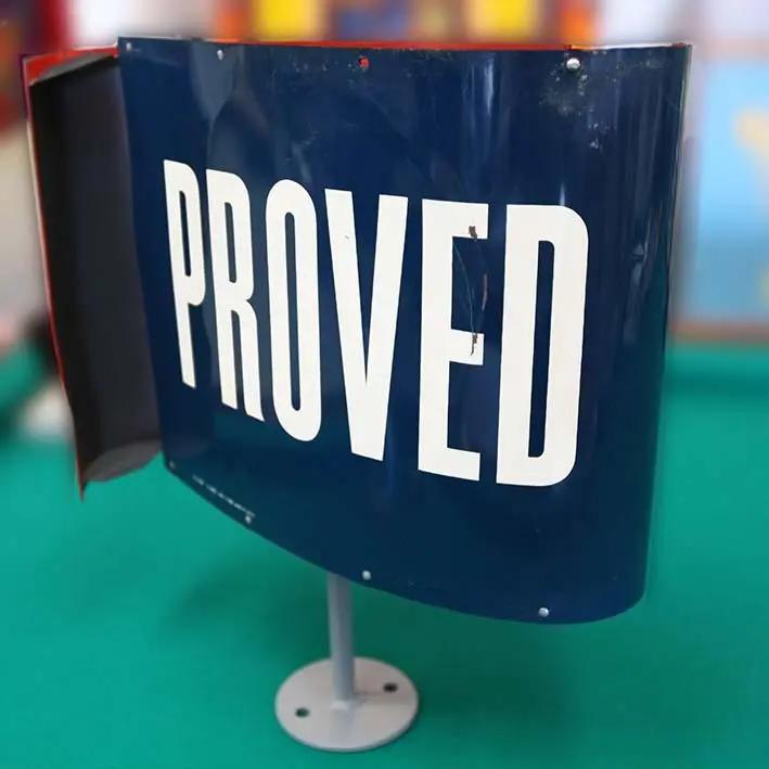 Nascar Revolving Sign | The Games Room Company
