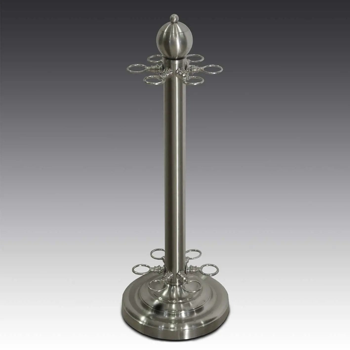 Freestanding Six-Cue Rack with Free Shipping – The Games Room Company