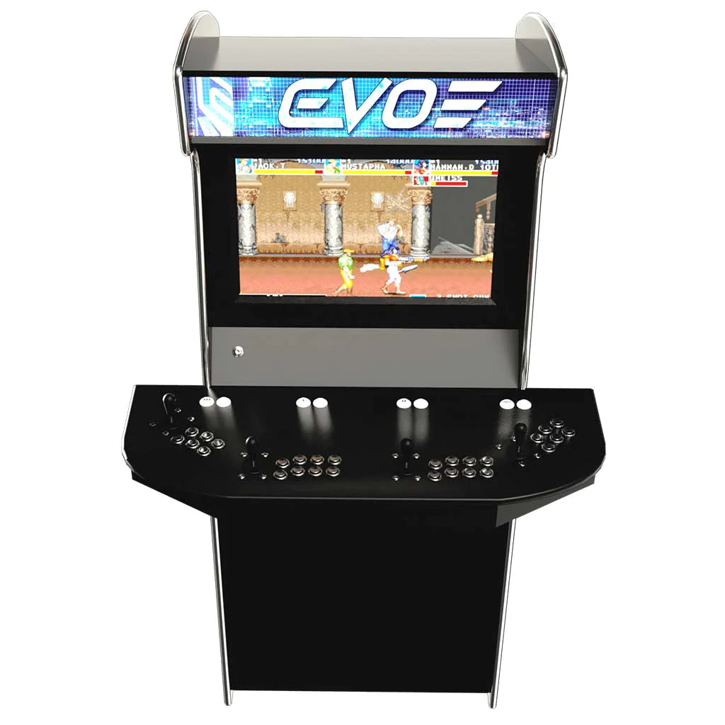 Evo 4 Player Upright Arcade MultiGame | The Games Room Company